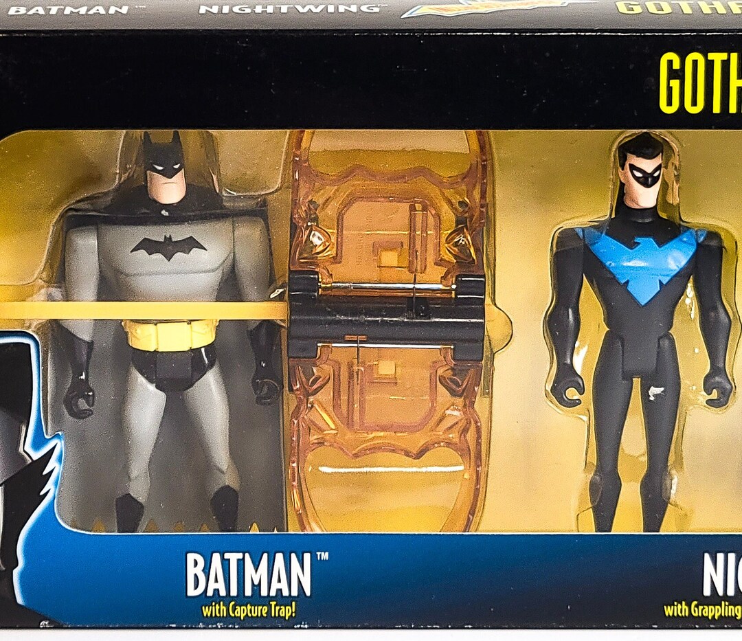 Rare Vintage Batman Action Figurine Sets | First Edition Commissioner ...