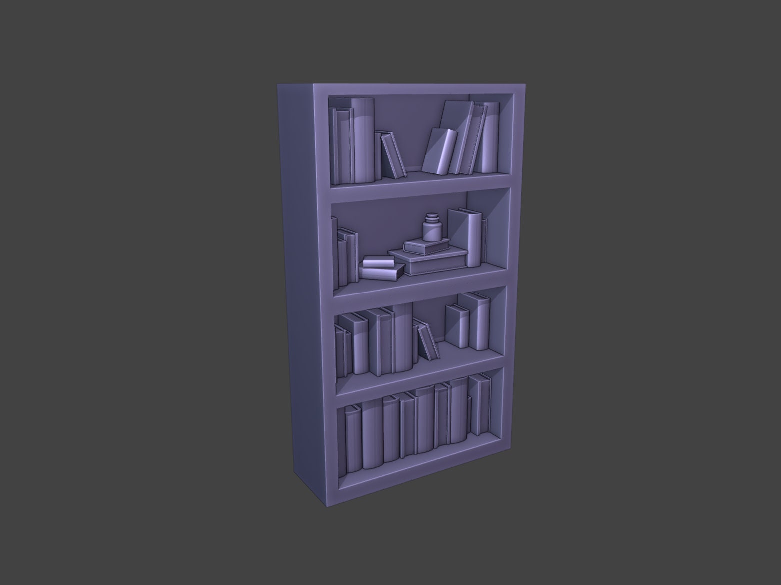 Bookshelves 3D Print Files - Etsy