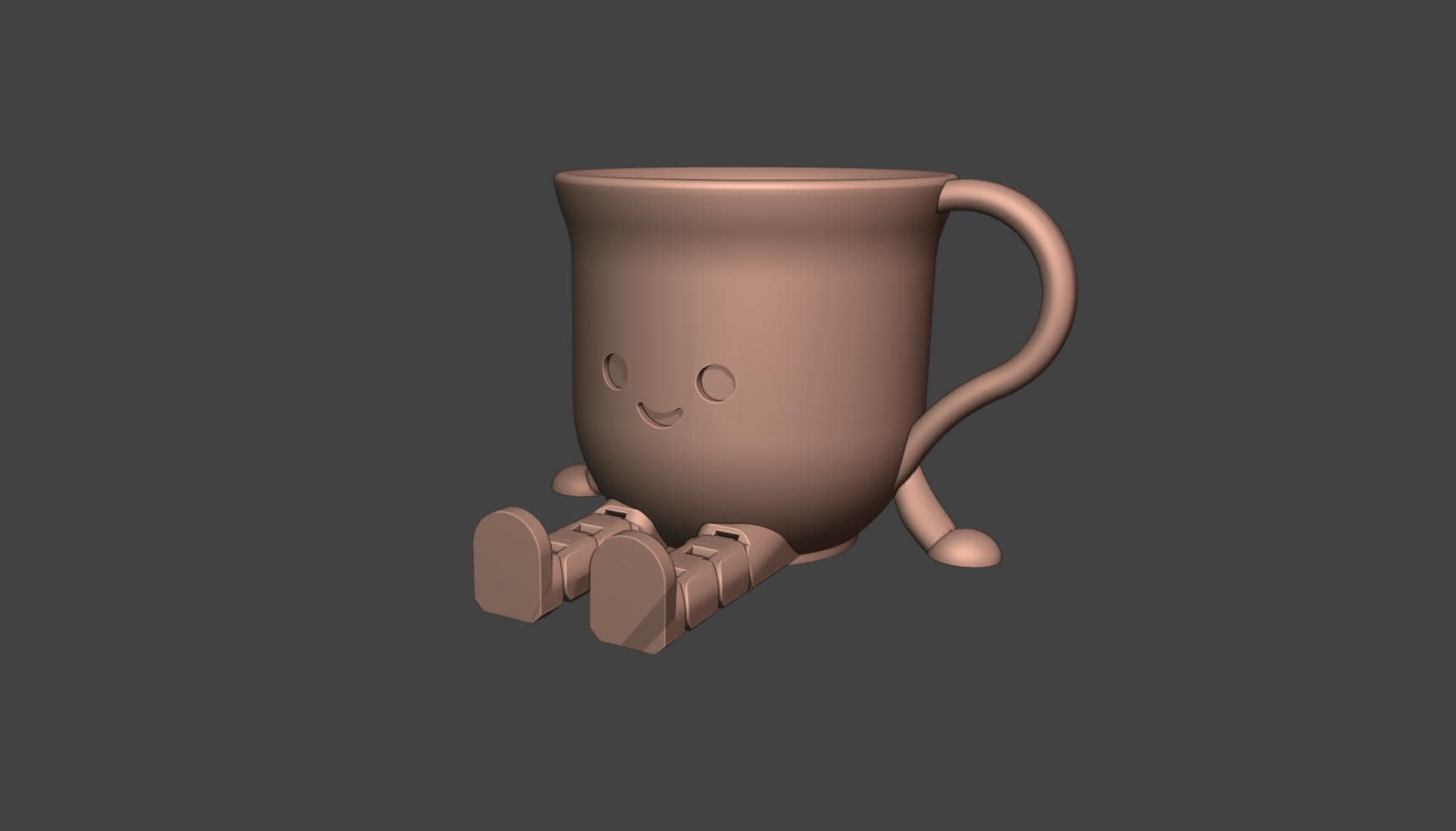Mugbuddy Articulated Mug (3d Print Files, STL) - Etsy