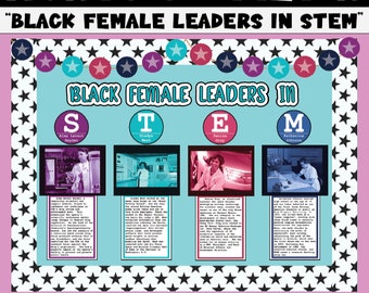 Black History Month Door & Bulletin Board Decorations - Etsy