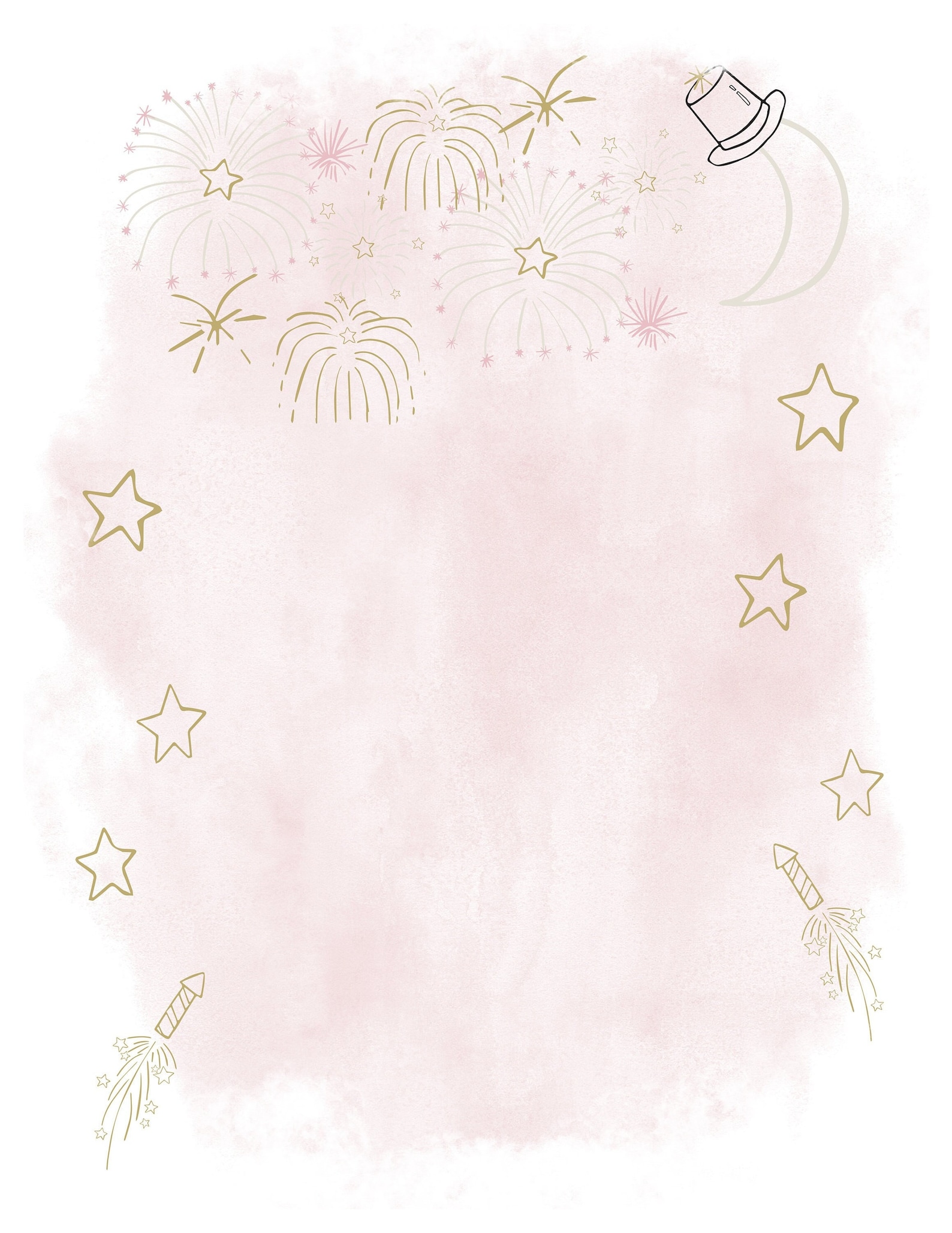 Digital Download, New Year Stationary, Invitation, New Years Party ...