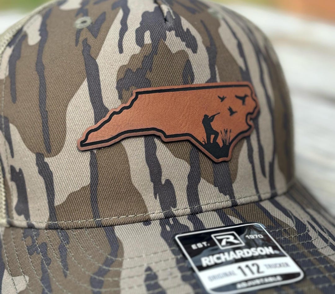 Richardson 112P Mossy Oak Bottomland/loden Leatherette Patch Hat – NC ...