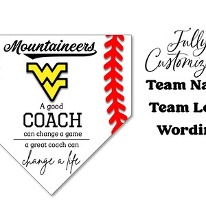 Personalized Coach Appreciation Sign | Custom Laser Cut & Engraved ...