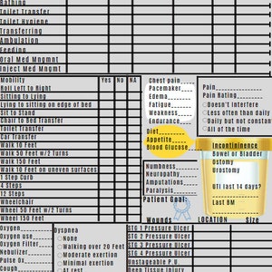 Oasis E Cheat Sheet for Home Health - Etsy