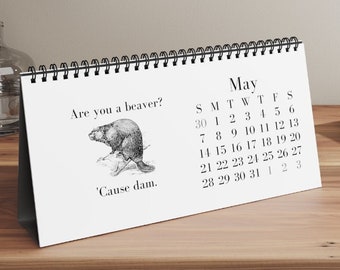Goofy Desk Calendar - Etsy