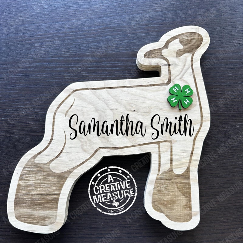 4 H Stall Sign - Etsy