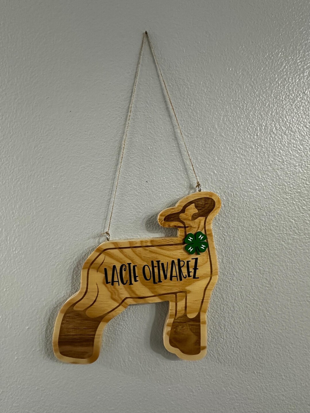 Sheep Stall Sign - Stall Sign for Sheep - Nameplate - Stall Sign ...