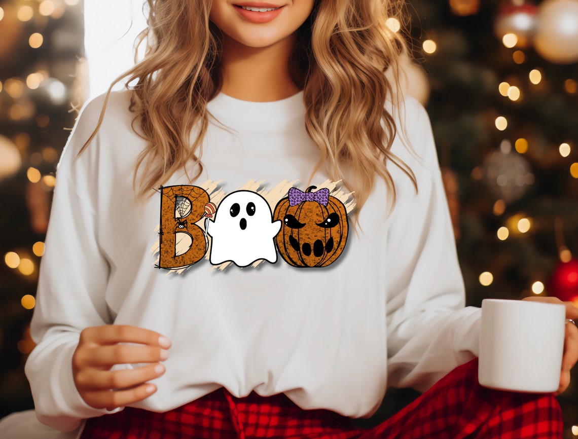 Boo SVG, Halloween SVG, Ghost SVG, Spooky Svg, Pumpkin Svg, Spider Web ...