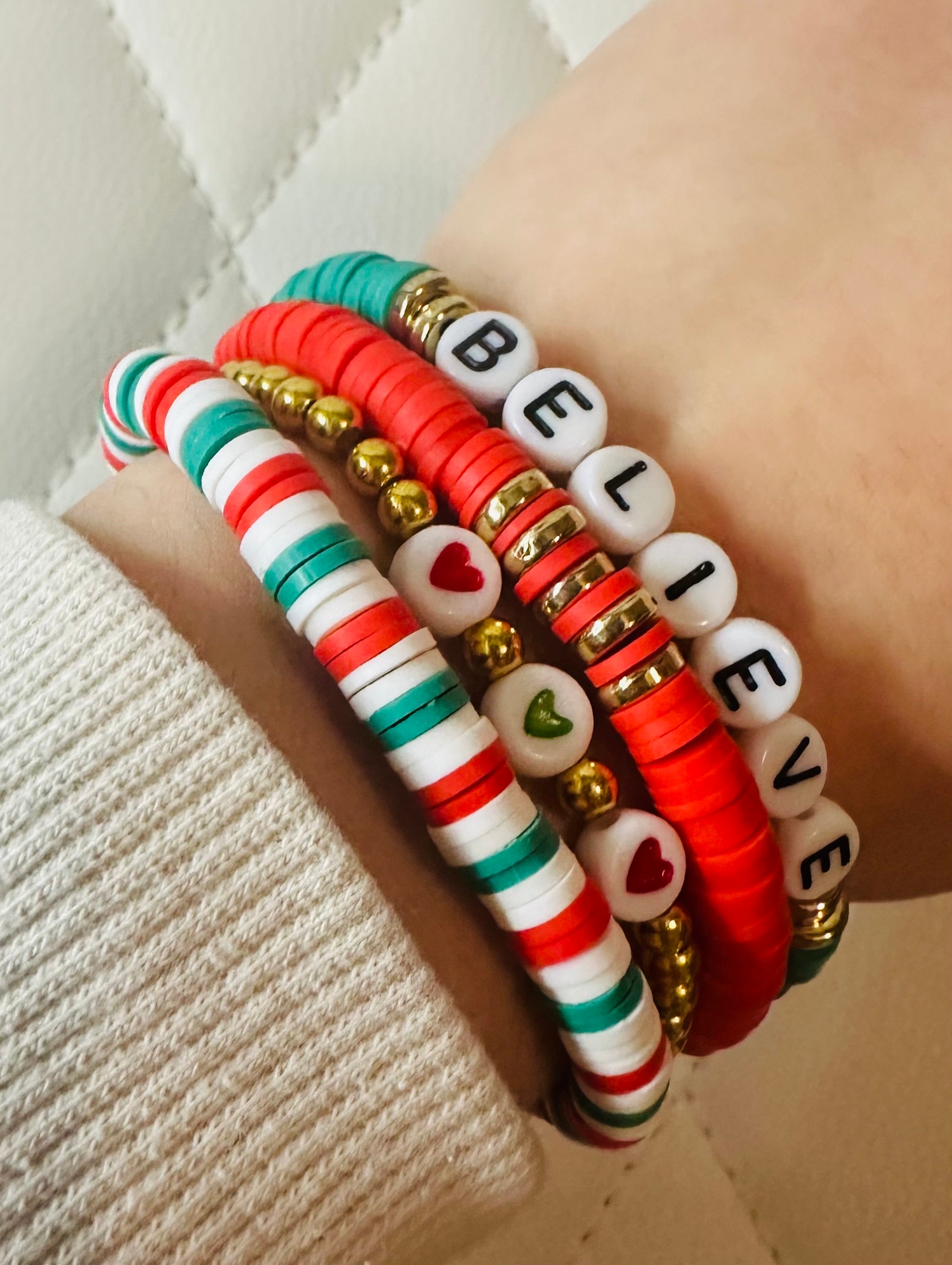 Holiday/christmas Bracelets - Etsy