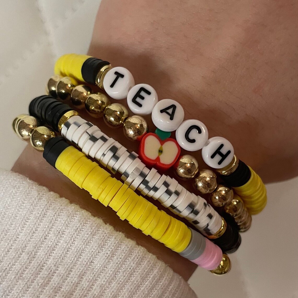 Teacher Appreciation Bracelets - Etsy