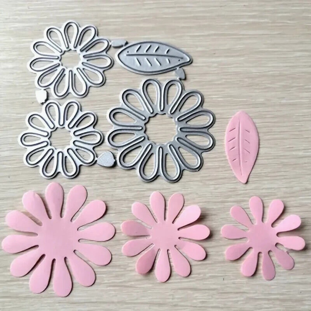 Flower Flowers Die Cutter Metal Cutting Dies Die Cutter Cards - Etsy