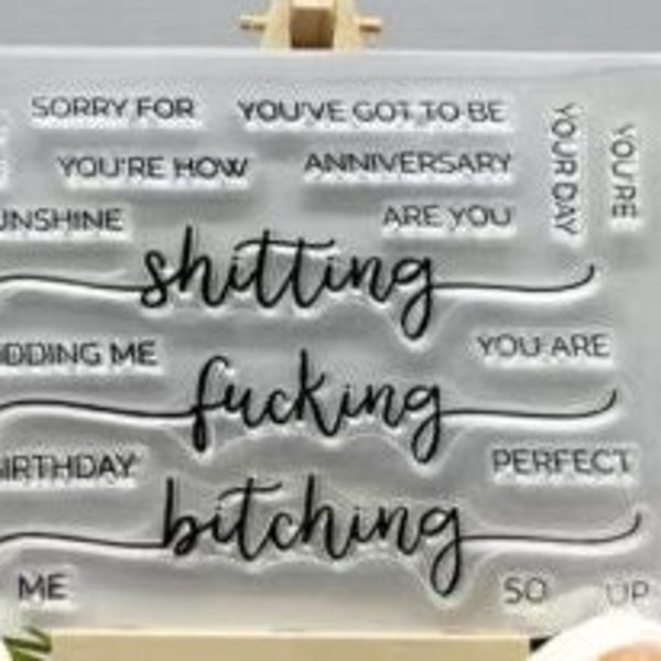 Sarcastic Stamp - Etsy