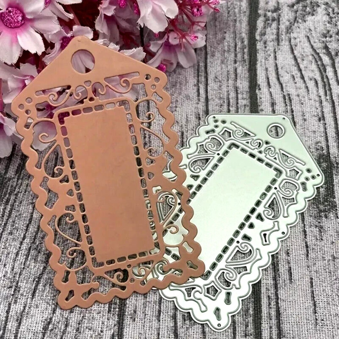 Metal Gift Tag Christmas Tags Die Cutter Parcel Tag Die - Etsy