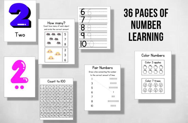 KIDS LEARNING PRINTABLES - Kids Learning Pages - Kids Learning Activity ...