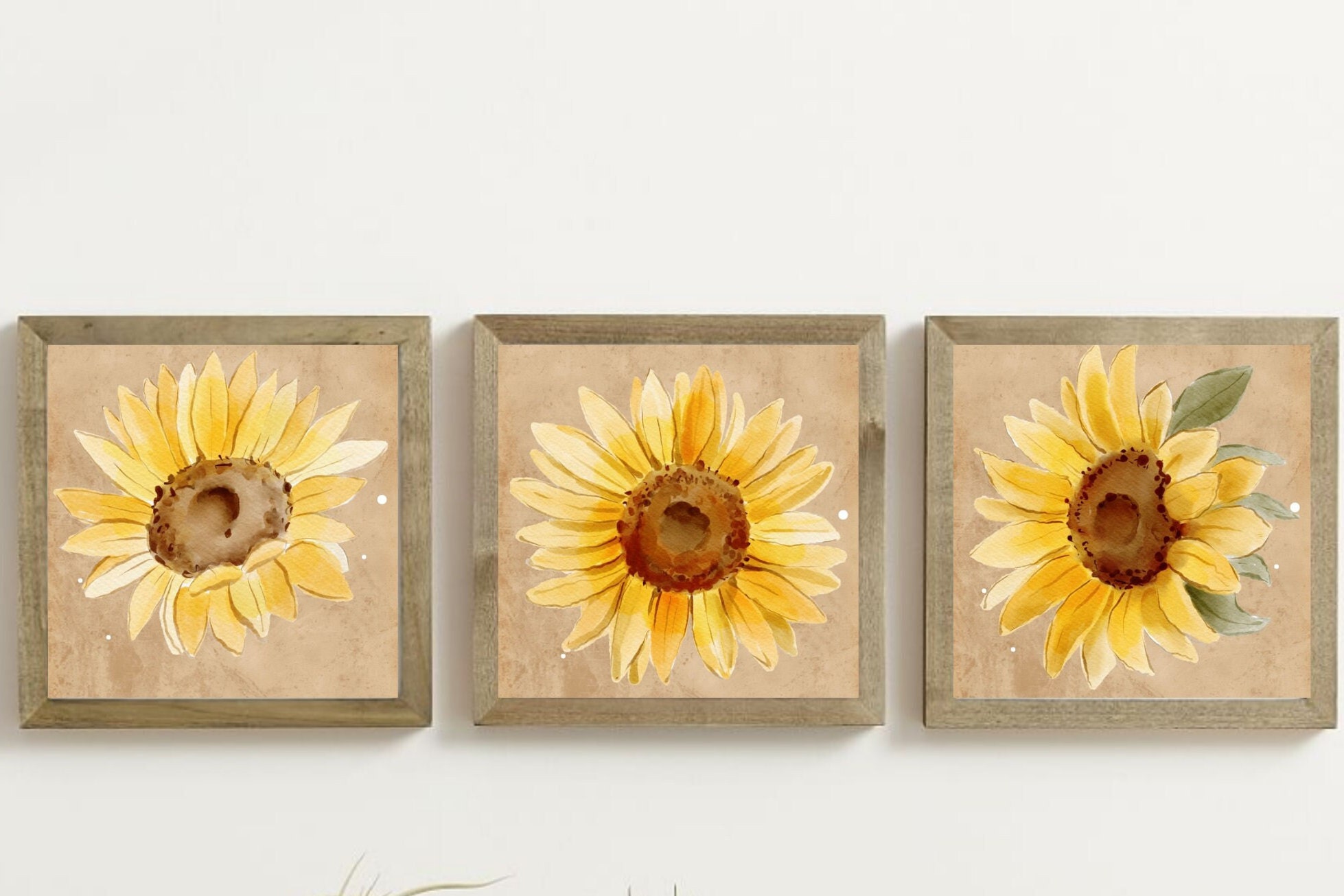 PRINTABLE WALL ART Sunflower Sunflower Wall Art Sunflower Wall Decor ...