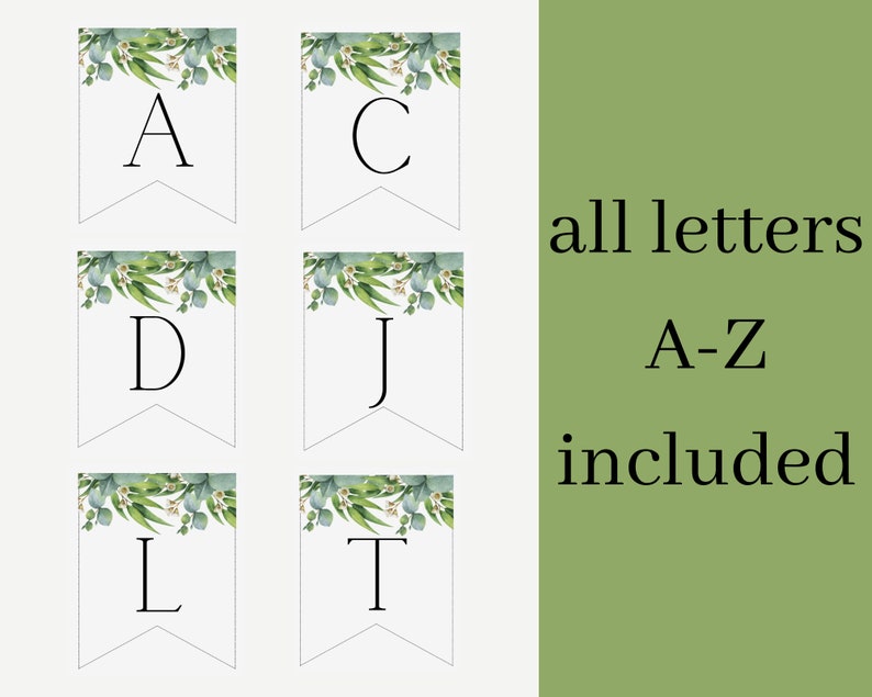 PRINTABLE BANNER SIGN - Printable Banner Letters and Numbers - Simple ...