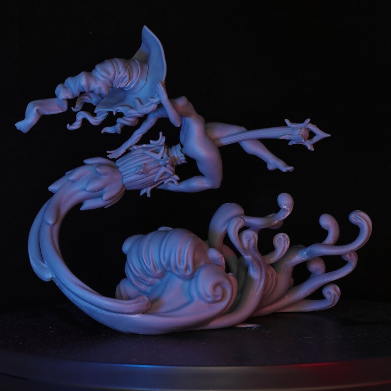 The Witch Resin Statue - Etsy