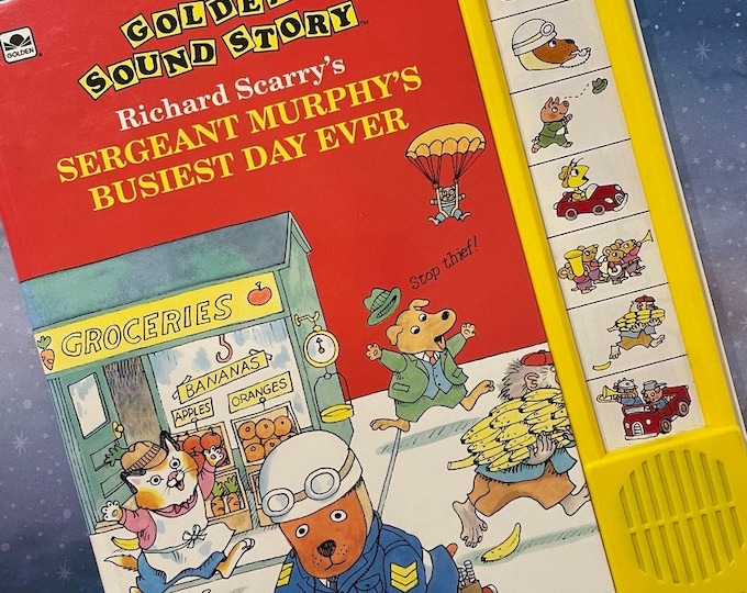 Sergeant Murphy's Busiest Day Ever // Richard Scarry // Golden Sound ...