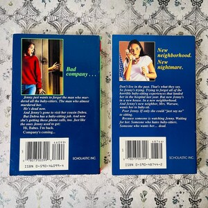 R.L. Stine the Babysitter 1-4 Book Set // Point Horror // Vintage Teen ...