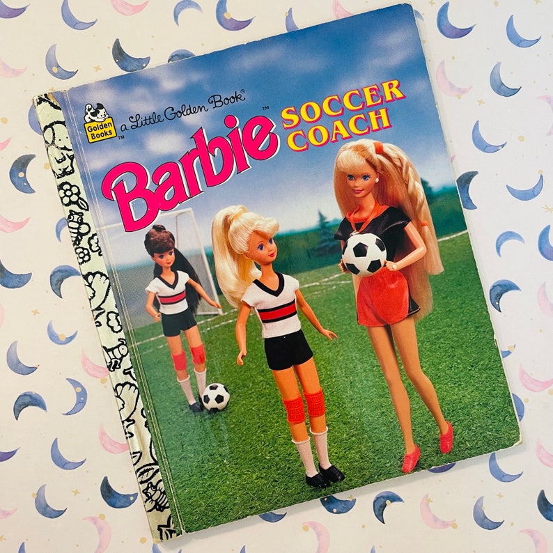 Barbie // Soccer Coach // Little Golden Book // Barbie Sports // Barbie ...