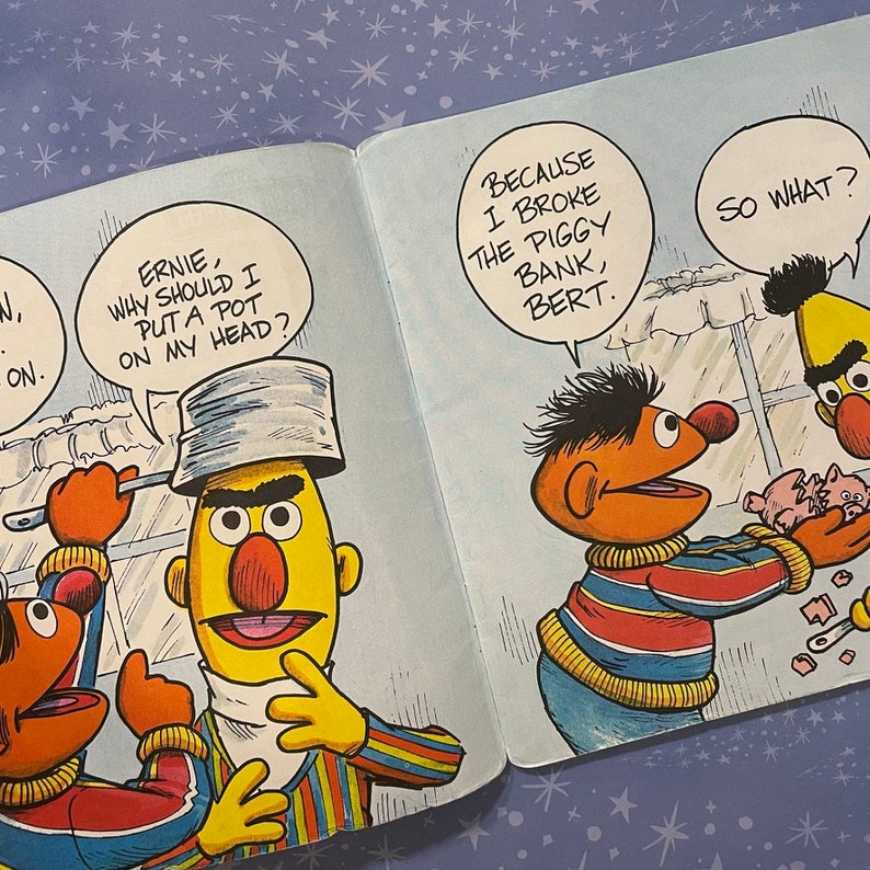 Sesame Street Books // Bert & Ernie Gift Set // Bert and Ernie Books ...