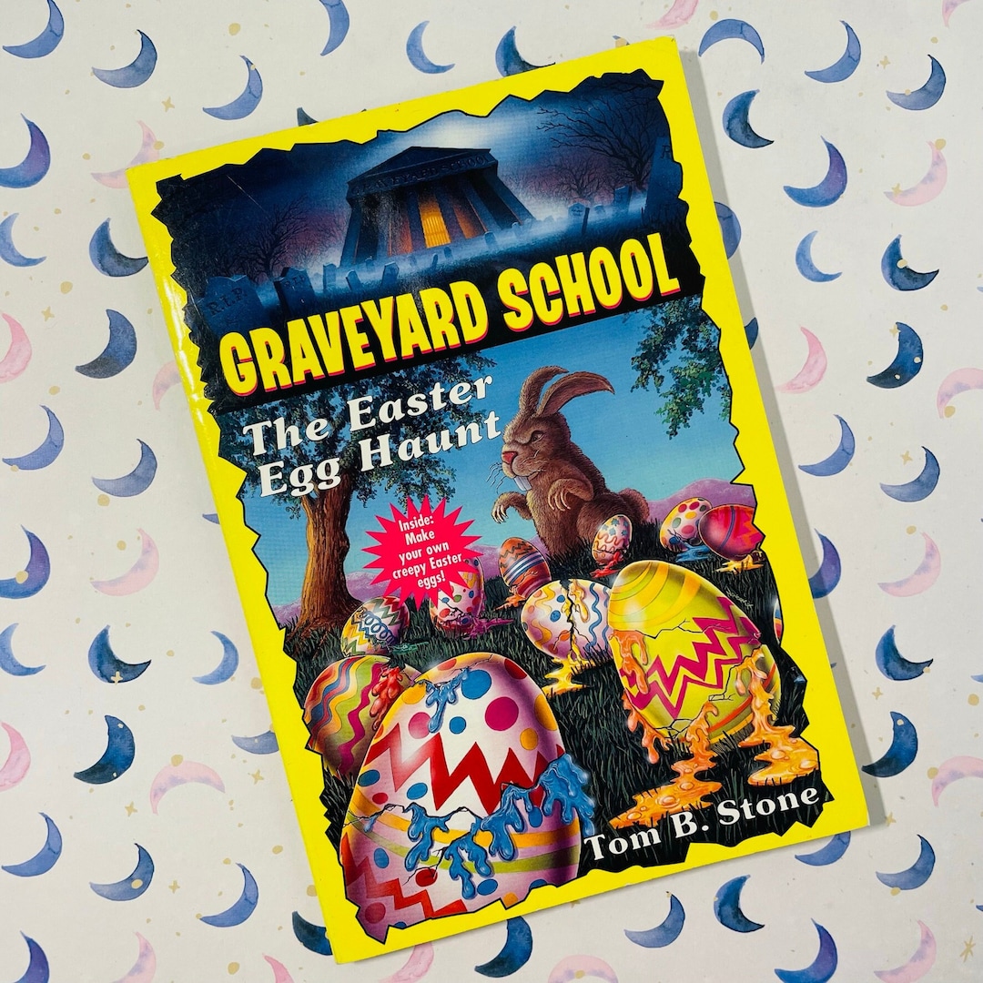 RARE! Graveyard School #23 // the Easter Egg Haunt 1998 // Tom B. Stone ...