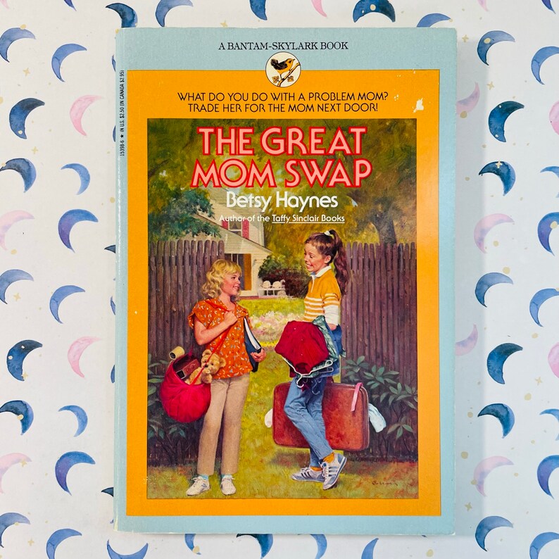 The Great Mom Swap by Betsy Haynes // Vintage 1986 Teen Chapter Book ...