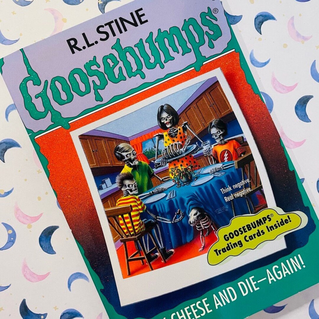 Like New Bookmark & Trading Cards // Goosebumps 44 // Say Cheese and ...