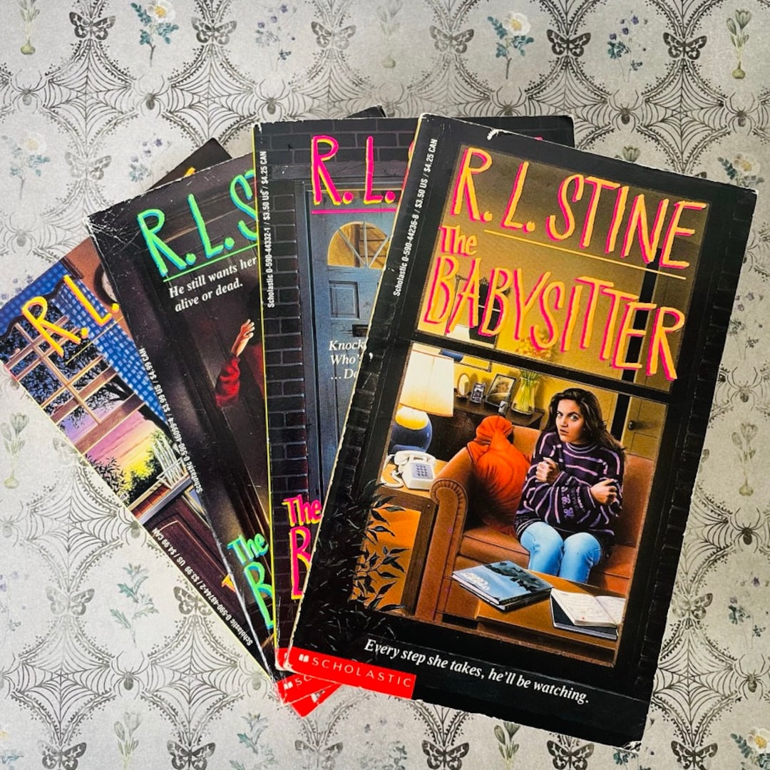 R.L. Stine the Babysitter 1-4 Book Set // Point Horror // Vintage Teen ...