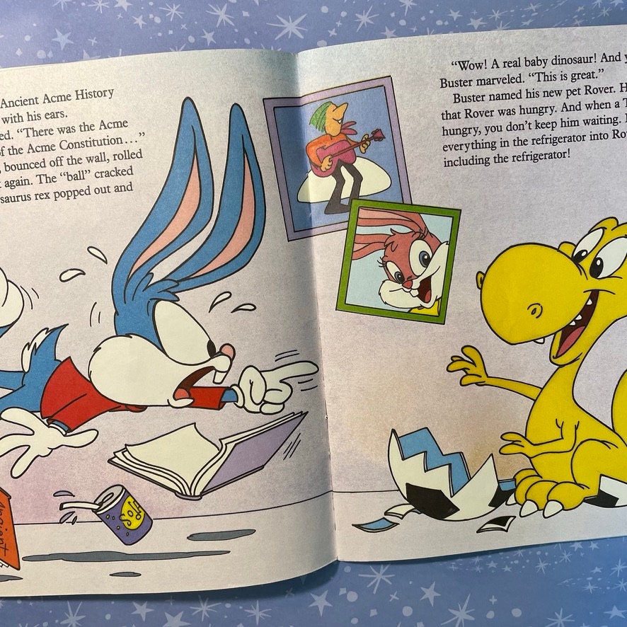 Tiny Toon Adventures // Rock 'N Roar // Golden Book // Tiny Toons ...