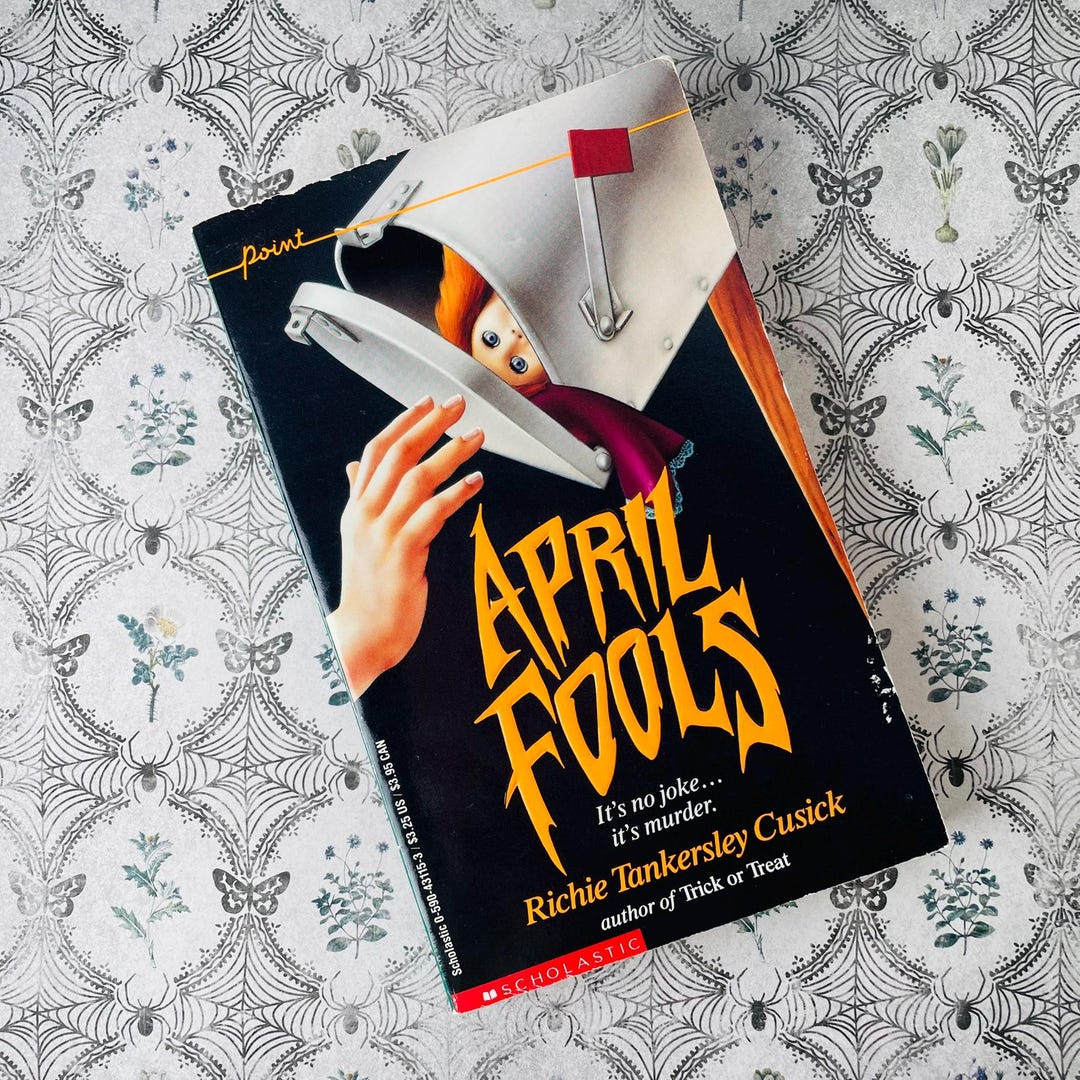 April Fools by Richie Tankersley Cusick 1990 // Vintage Point Horror ...