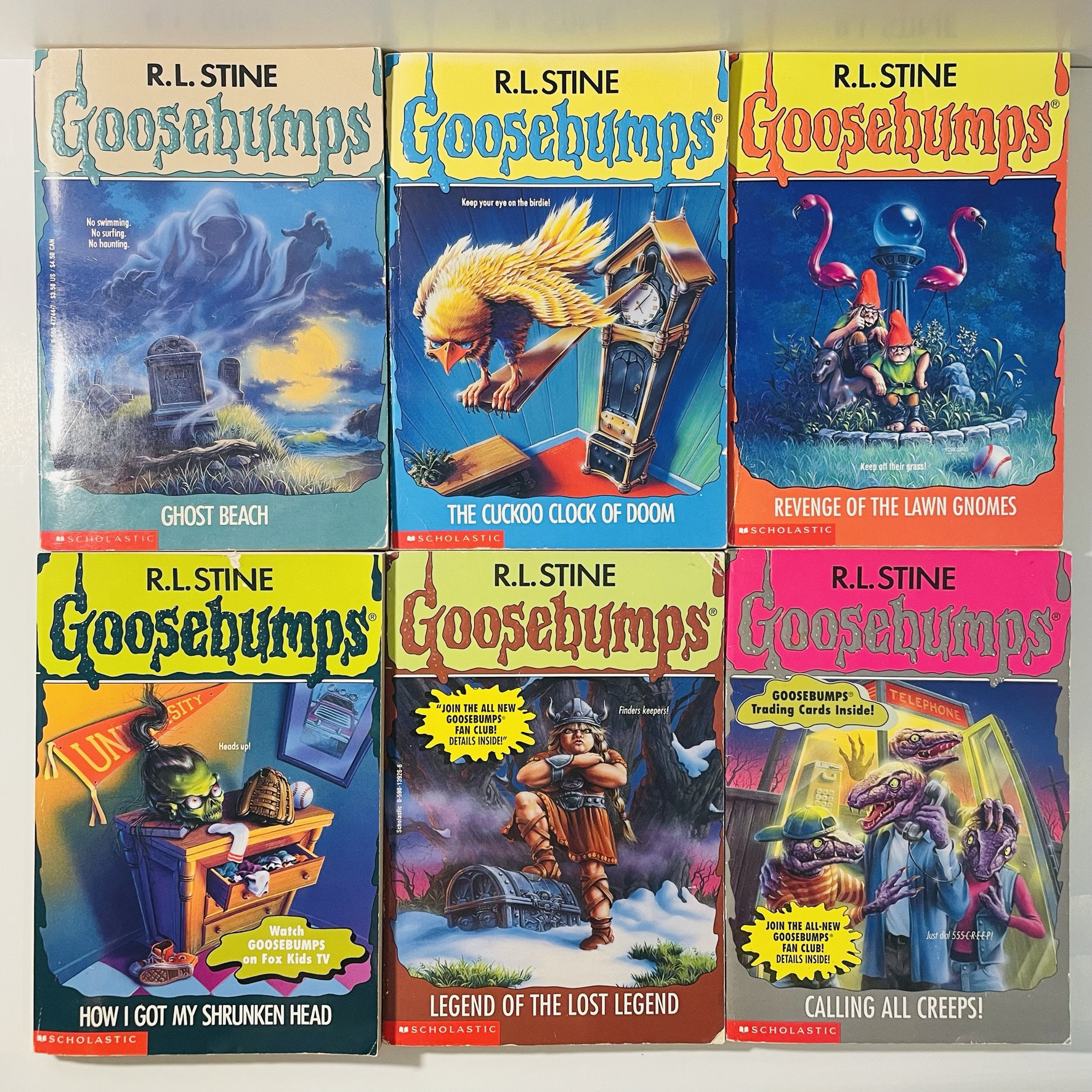 Good Condition Goosebumps Books // Choose One // R.L. Stine // Original ...