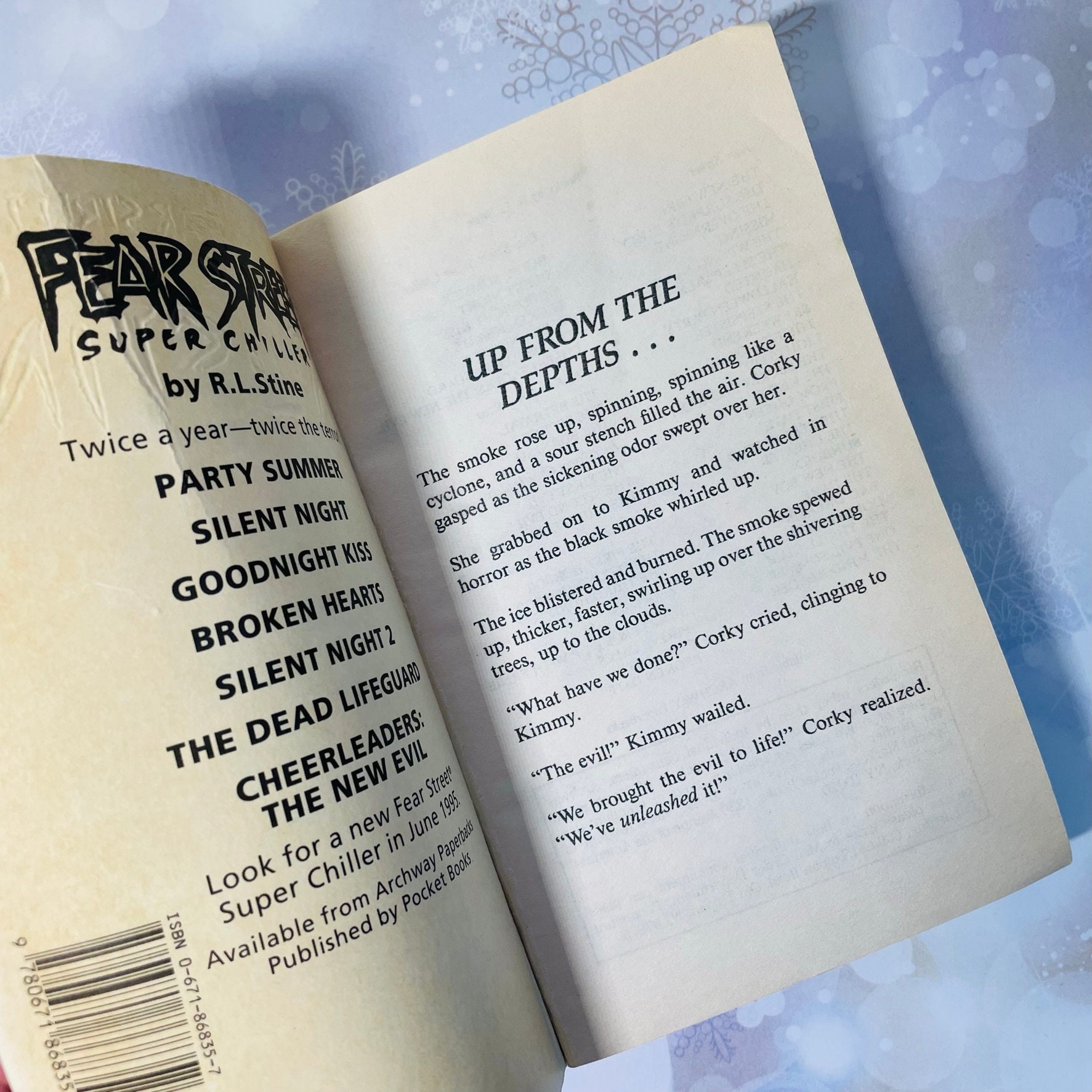 R.L. Stine Fear Street Cheerleaders Super Chiller // the New Evil ...