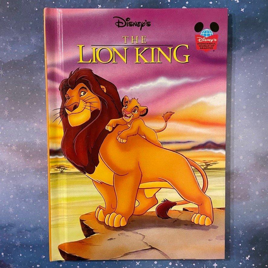 The Lion King Books // Disney Books // Nostalgic Book Set // Classic ...