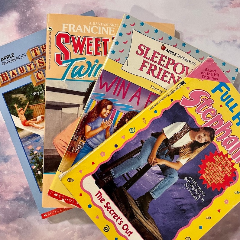 Early 90s Nostalgic Book Set // Full House Stephanie // Sleepover ...