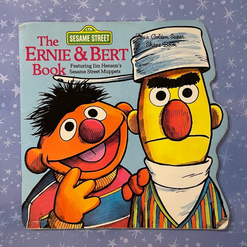 Sesame Street Books // Bert & Ernie Gift Set // Bert and Ernie Books ...