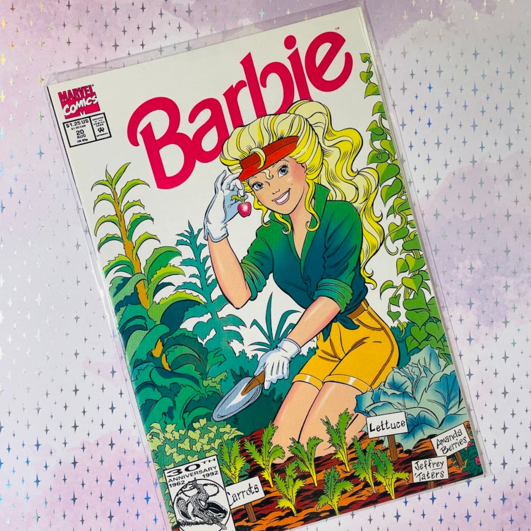 Like New! Barbie Marvel Comic 1992 Volume 1 Issue 20 Aug // Vintage Barbie Comic 1991 Series ...