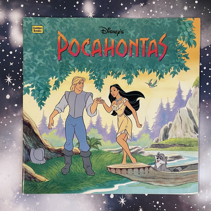 Disney's Pocahontas Golden Book // Vintage 1995 Pocahontas Golden Look ...