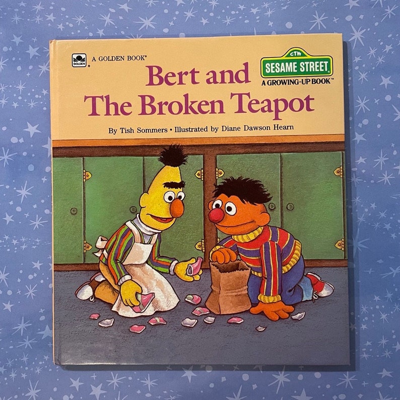 Sesame Street Books // Bert & Ernie Gift Set // Bert and Ernie - Etsy