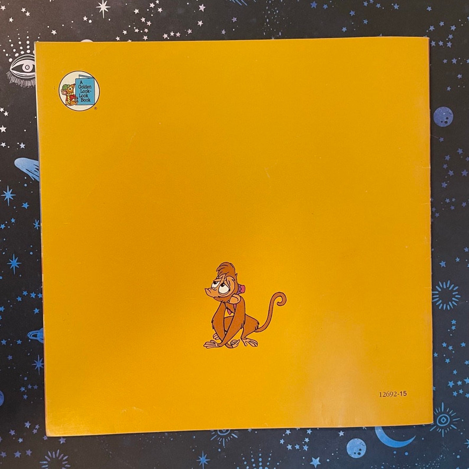 Disney's Aladdin Golden Book // Vintage 1992 Aladdin Golden Look-look ...