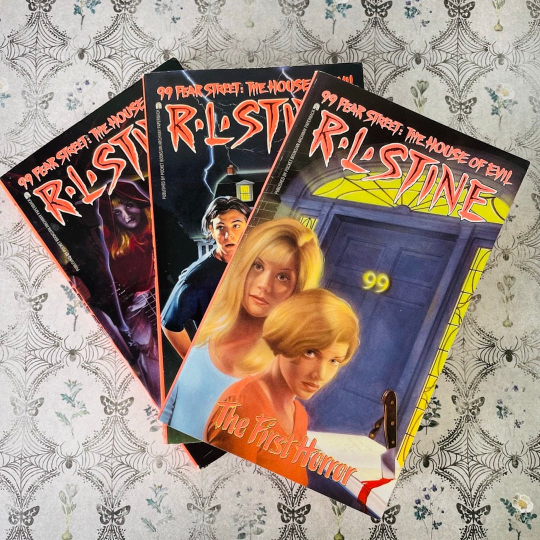 RARE! R.L. Stine 99 Fear Street the House of Evil 1-3 Set // the First ...