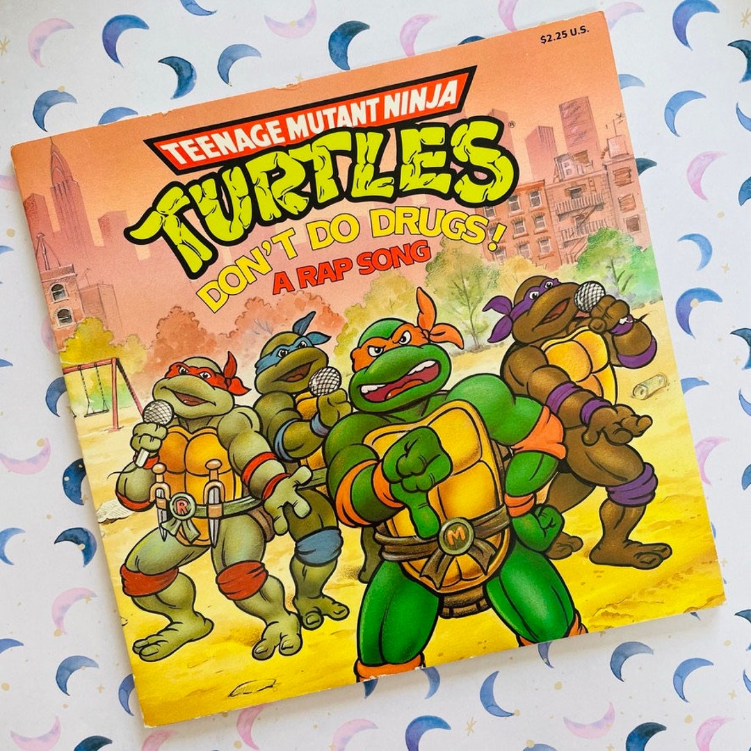 Teenage Mutant Ninja Turtles Don't Do Drugs A Rap Song // Vintage 1991 ...