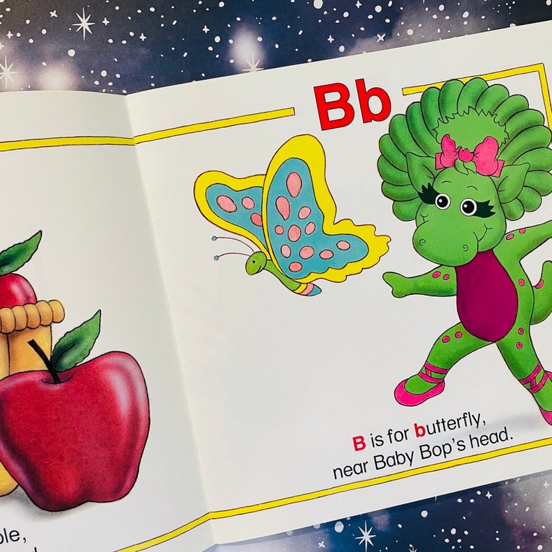 Baby Bop's ABC Book // Barney Book // Scholastic // Mark Bernthal ...
