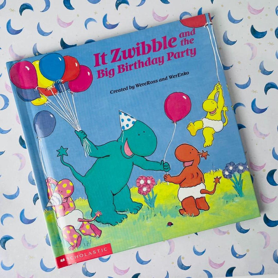 It Zwibble and the Big Birthday Party by Lisa Werenko 1988 // Vintage ...