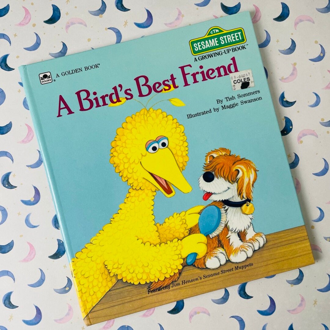 Sesame Street A Bird's Best Friend 1986 // A Growing up Book Series ...