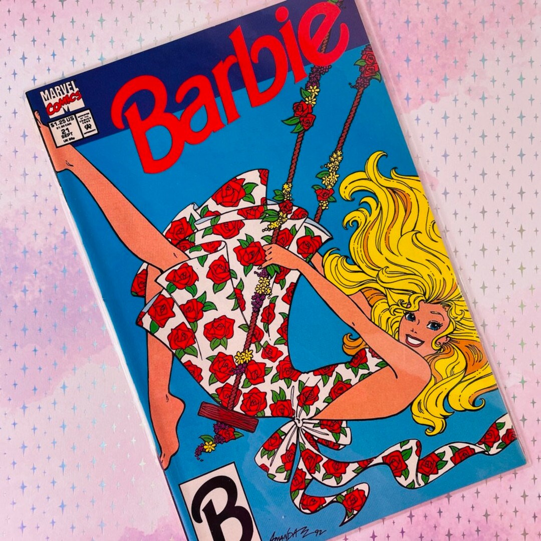 Barbie Marvel Comic 1992 Volume 1 Issue 21 SEPT // Barbie in Rose ...