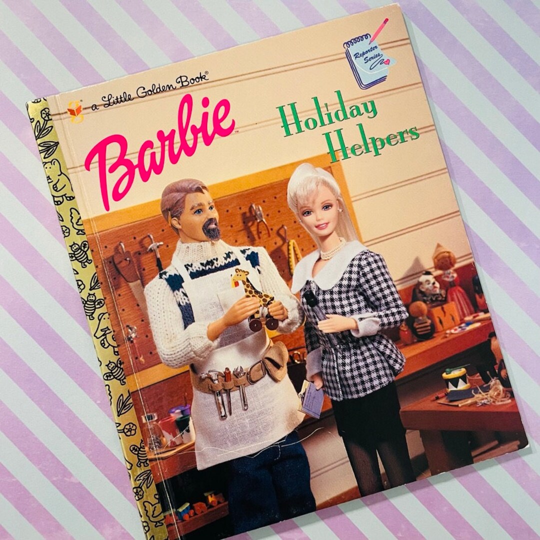 Barbie // Holiday Helpers // Reporter Series // Little Golden Book ...