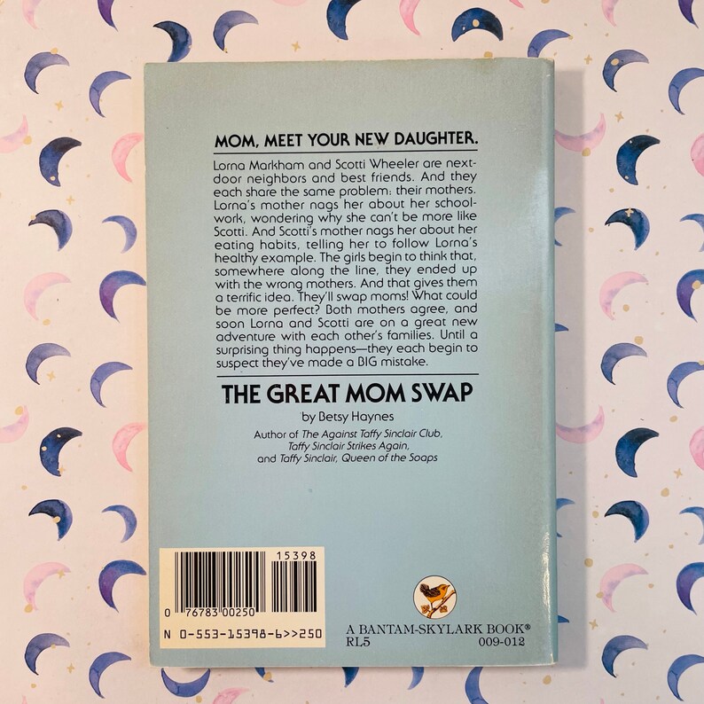 The Great Mom Swap by Betsy Haynes // Vintage 1986 Teen Chapter Book ...