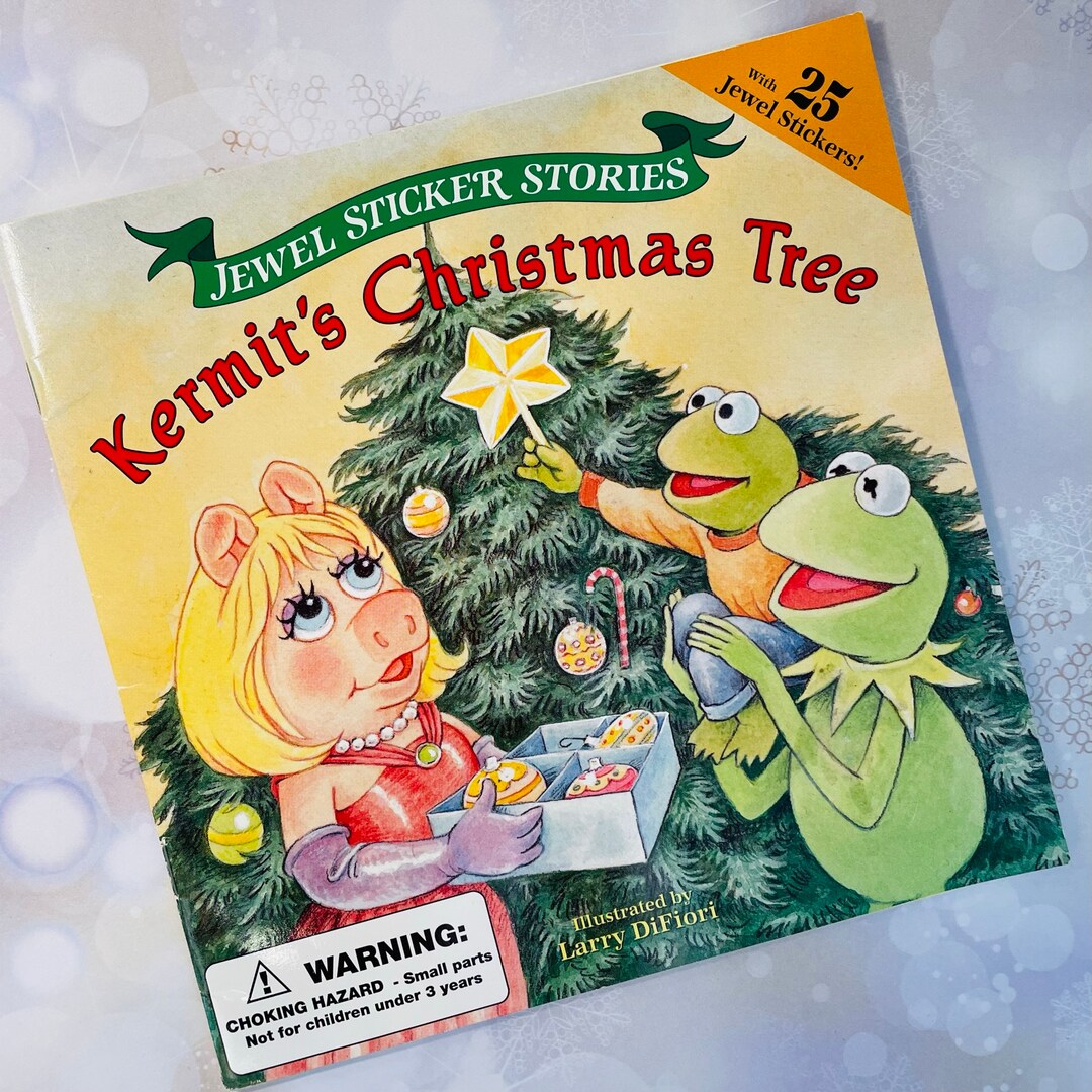 Kermit's Christmas Tree // Jewel Sticker Stories // Vintage Y2K Sticker ...