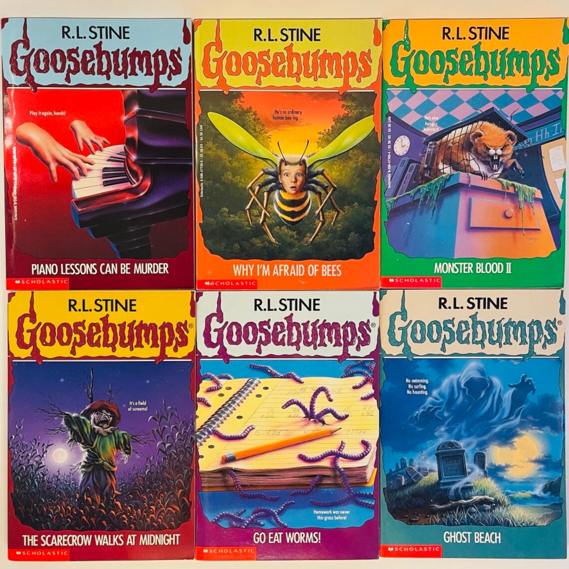 Like New Goosebumps Books // Choose One // R.L. Stine // Original ...